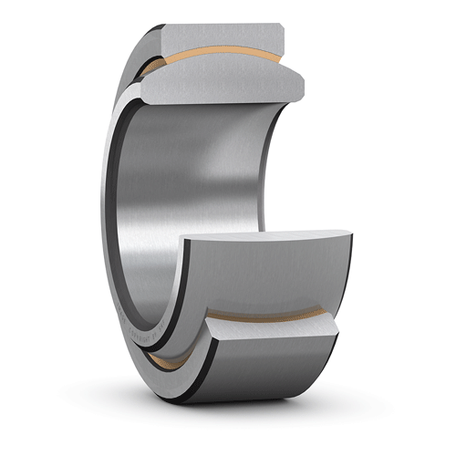 SKF - GE 17 C - Bearing - Radial spherical plain bearing, maintenance-free, PTFE composite, open