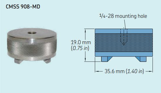 SKF - CMSS 908-MD - Accelerometers - Medium duty magnetic base (ACC ...