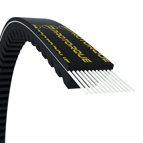 Protorque - XPZ1087-EPDM - Wedge belt - Classical cogged narrow wedge ...